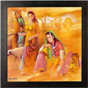 SEHAZ ARTWORKS MAP_7291_1 Digital Reprint 13 inch x 13 inch Painting ...