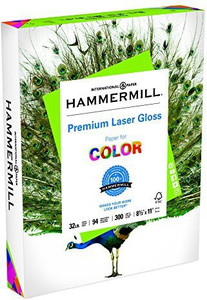 Hammermill Paper, Color Laser Gloss Poly Wrap, 32Lb, 8.5 X 11, Letter ...