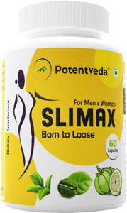Potentveda Slimax weight Loss capsules Garcinia Cambogia, Green Coffee ...