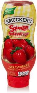 Smuckers Squeeze Reduced Sugar Strawberry Fruit Spread - 494g (17.4oz ...