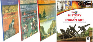 History Class 12th Ncert With Fullmarks History Guide (Set Of 4 Books ...