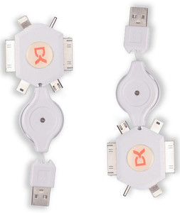 Callmate USB Type C Cable 1 m SZN01-01 6 In 1 Retractable Multi ...