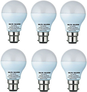 Sun Glow Solar 12 Volt, 5 W Basic Round B22 LED Bulb Price in India ...