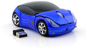 microware Cool Sport Car Shaped Mouse 2.4GHz Wireless Car Mouse ...