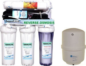 Aqualive Undersink RO+UV Water Purifier With Kemflo Pressure Tank 10 L ...