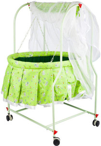 baybee Nebula Cradle with Mosquito Net | Stopper and Rotating Wheel ...