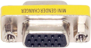 Tablor VGA Cable 1 m Female to Female Mini Gender Changer VGA Adapter ...