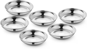 Ideale Daavat Mithaee Plet 6 Pcs Desert Serving plate Quarter Plate ...