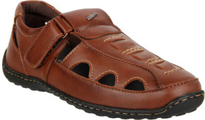 DUKE Men Brown Sandals - Buy DUKE Men Brown Sandals Online at Best ...