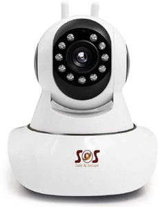SOS JOVO IP Dual Antenna Wi-Fi CCTV CAMERA Wireless, HD IP Security ...