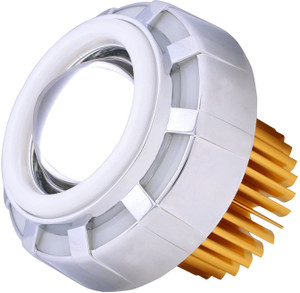 Grizzly Hid Projector Head Light Double Ring Angel Eyes Projector Lens ...