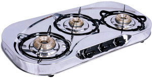 Knight Flame Stainless Steel Manual Gas Stove Price in India - Buy ...