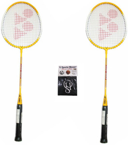 YONEX GR 303 Badminton Racquet (Pack of 2) With SportsHouse Wrist Band ...