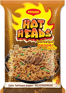 Maggi Hot Heads Barbeque Pepper Instant Noodles Vegetarian Price in ...