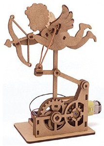 Generic Mize DIY Wooden Motor Automata Assembly Model kits (Moving Baby ...