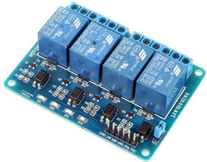 Robodo 4 channel 12V 10A relay control board module with optocoupler ...
