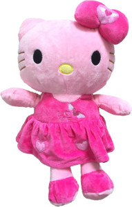 CREATIVEVILLA CUTE PINK HELLO KITTY STUFFED PLUSH SOFT TOY - 57 cm ...