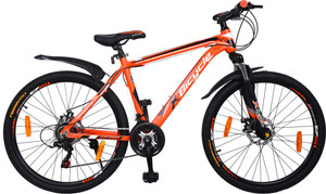 X Bicycle Air Front Suspension Dual Disc Brake Bike For Adults Red 26 T ...