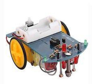 KitsGuru DIY Line Follower Robot Geared Motor + Tracking circuit ...