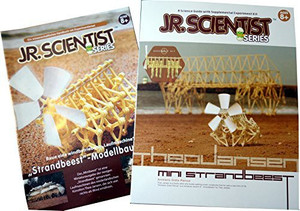 edu-toys Gakken Wind Powered Walking Walker Mini Strandbeest Diy ...