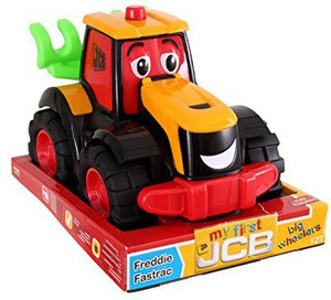 Generic Golden Bear Products Ltd My 1St Jcb Big Wheeler Freddie Fastrac ...