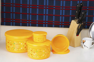 JANTA Plastic Pickle Container & Salt Pepper Container - 1000 ml, 500 ...