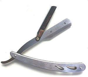 JAMPAK Folding Saloon Razor For Man Stainless Steel Razor, Pack Of 1 ...