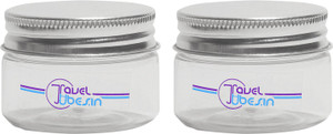TRAVELTUBES 50 gram cute plastic container with aluminum cap for ...
