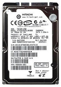 Hitachi sata 250 GB Laptop Silver mSATA Internal Hard Disk Drive (HDD ...