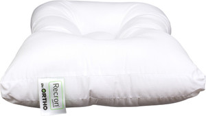 RECRON CERTIFIED Polyester Fibre Solid Orthopaedic Pillow Pack of 1 ...