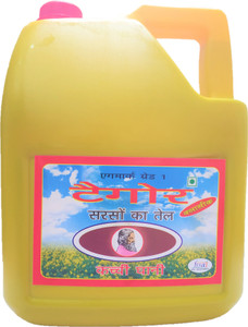 TAGORE PREMIUM KACCHI GHANI Mustard Oil Box Price in India - Buy TAGORE ...
