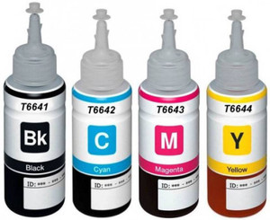 Originals Epson For L100/L200/L210/L220/L300/L350/L500 Multi Color Ink ...