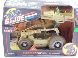 Generic G.I. Joe Vs Cobra, Sand Razor Mobile Assault Vehicle with Dusty ...
