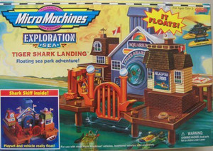 Generic Micro Machines Exploration Sea Tiger Shark Landing by Galoob ...