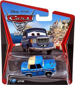 Mattel Toys Disney / Pixar CARS 2 Movie 1:55 Die Cast Car Otis - Disney ...
