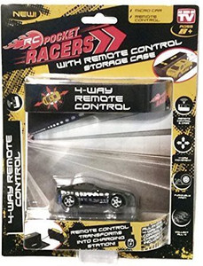 As Seen On TV RC Pocket Racers Micro Car AS SEEN ON TV Phantom Black ...