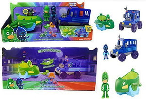Just Play EXCLUSIVE PJ Masks - Gekko Mobile and Night Ninja's Bus ...