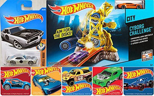 AYB Products Hot Wheels Cyborg Battle Attack Challenge Playset ...
