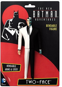 DC Comics Batman Animated Series Two Face Bendable Figure - Batman ...