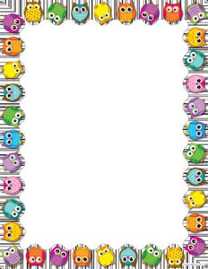 CARSON-DELLOSA Colorful Owls Computer Paper (118117) - Colorful Owls ...