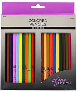 The Fine Touch Artist Colored Pencil Set (48 Count) - Artist Colored ...