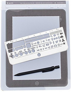 Generic Set of 3 Creative Stainless Steel Draft Drawing Sketch Stencil ...