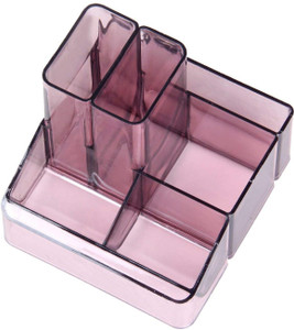 Flipkart.com | VR Creatives 6 Compartments Plastic Pen Holder Tabel ...