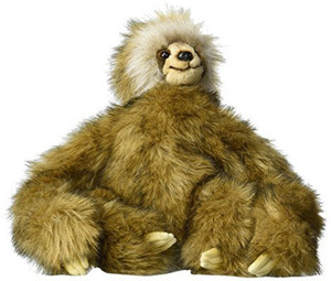 Hansa Young Three Toed Sloth Plush - 10 inch - Young Three Toed Sloth ...