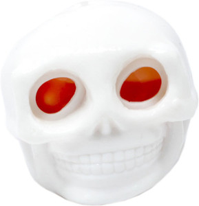 Tootpado Anti Stress Squeeze Balls Big Skull Design 7cm - White (2FNS75 ...