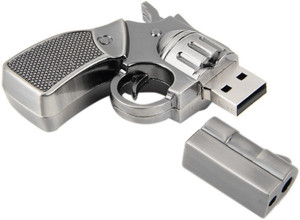 Tobo USB 2.0 Flash Drive Cartoon Metal Revolver Pistol Gun Shape Pen ...