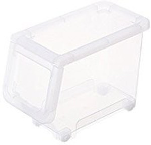 Now & Zen Plastic Plastic Stack & Nest Storage box with Lid Storage ...