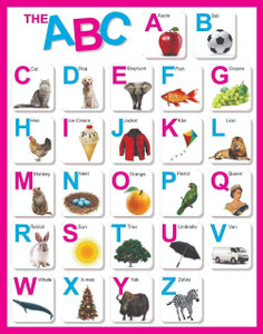 ABC Alphabet Charts Educational A3 Size. Photographic Paper - Children ...