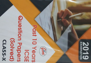 THE GEM PAST 10 YEARS ICSE QUESTION PAPERS (SOLVED) CLASS-X (2019 ...