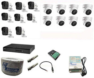 HIKVISION Full HD 5MP Cameras Combo KIT 16CH HD DVR+ 8 Bullet Cameras ...